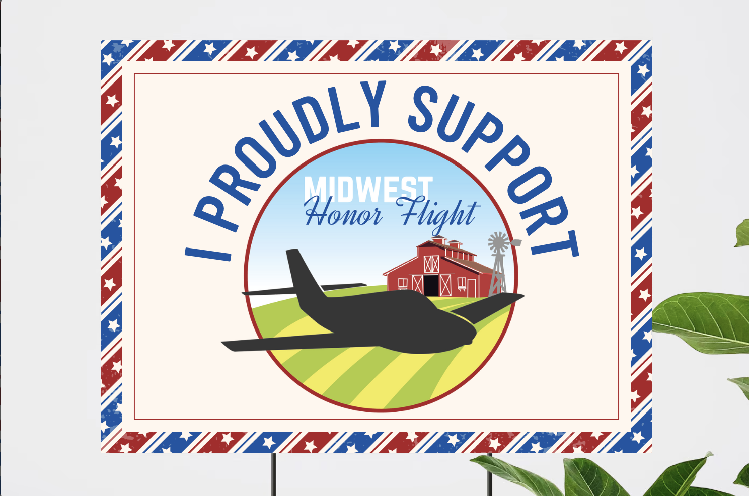 Yard Sign | Midwest Honor Flight Store