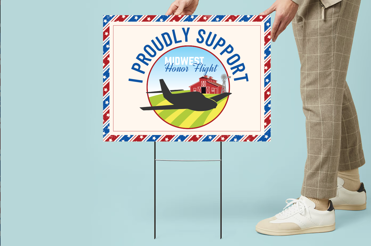 Yard Sign | Midwest Honor Flight Store